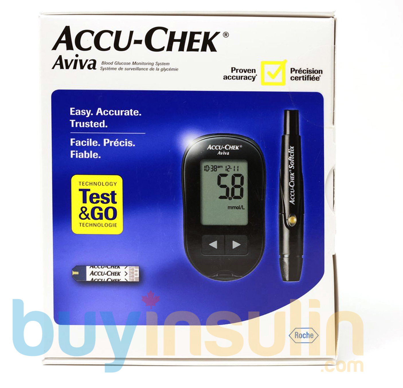 Accu-Chek Aviva Connect Meter – PlusInsulin